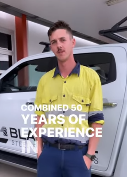 Blackline has extensive experience - Blackline Steel